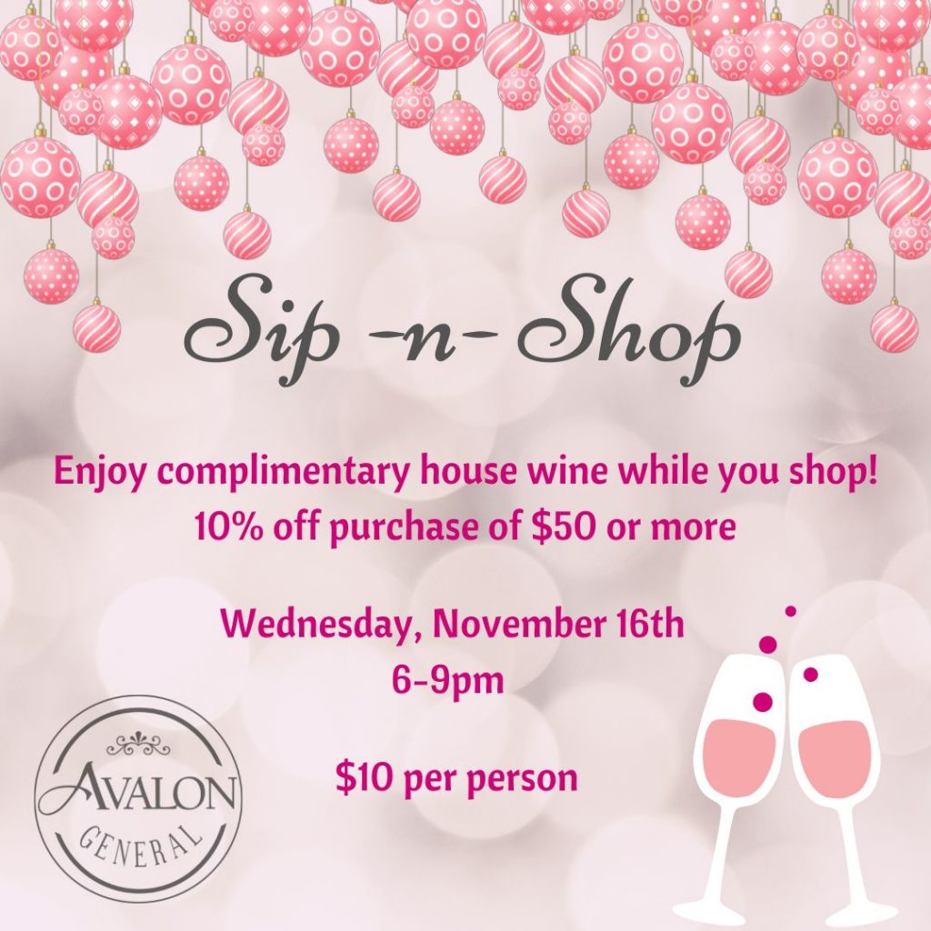 Sip-N-Shop at the Avalon General | Marketplace at Avalon Park